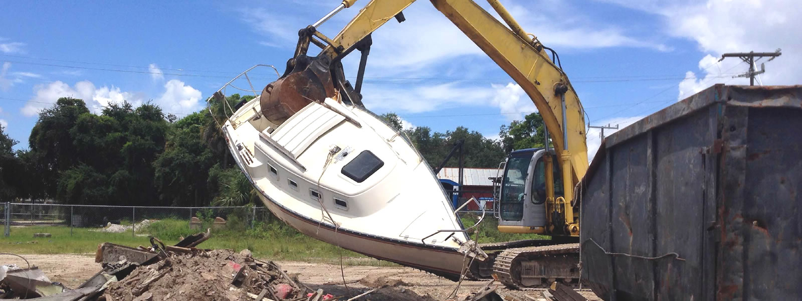 Bootsloperij & Ophaaldienst Nederland - 25 jaar ervaring met boten slopen